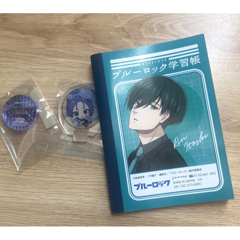 [CÓ SẴN] Standee / sổ tay Bluelock Reo, Rin | Shopee Việt Nam