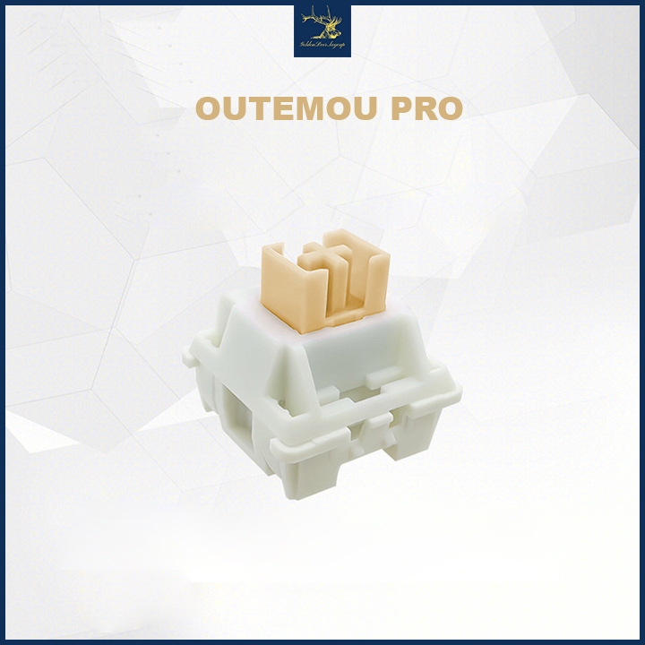 Switch OUTEMU Cream Yellow Pro, 5 Pin Phù Hợp Nhiều Loại Phím Cơ ...