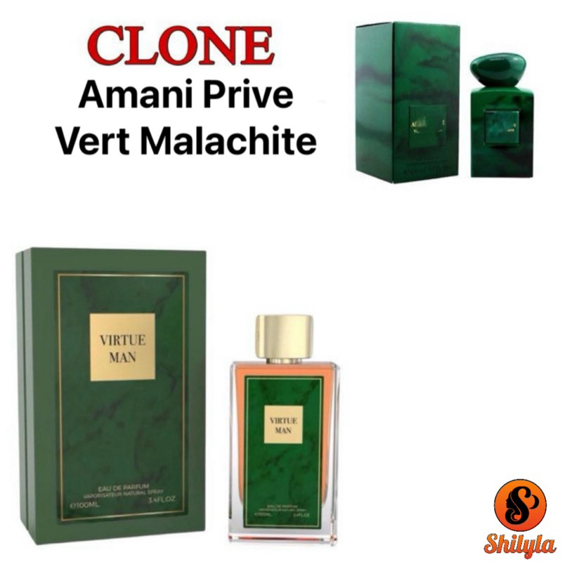 Virtue Man ( Clone Amani Prive Vert Malachite ) - Nước Hoa Unisex chiết ...