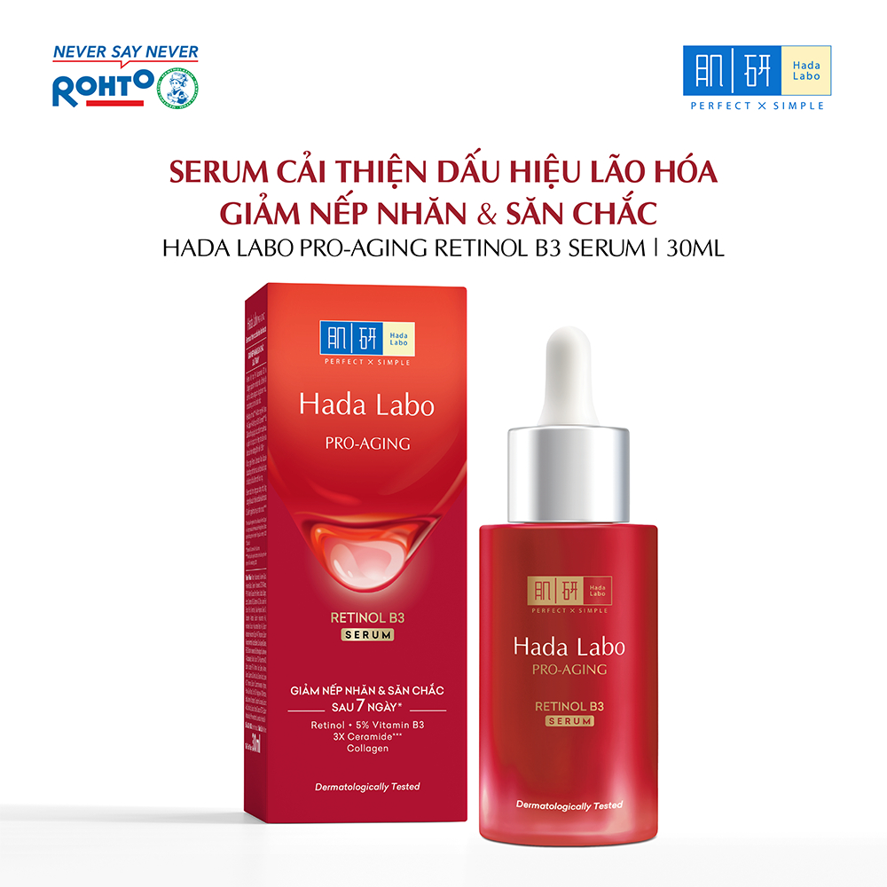 Serum cải thiện lão hóa Hada Labo Pro-Aging Retinol B3 Serum 30ml ...