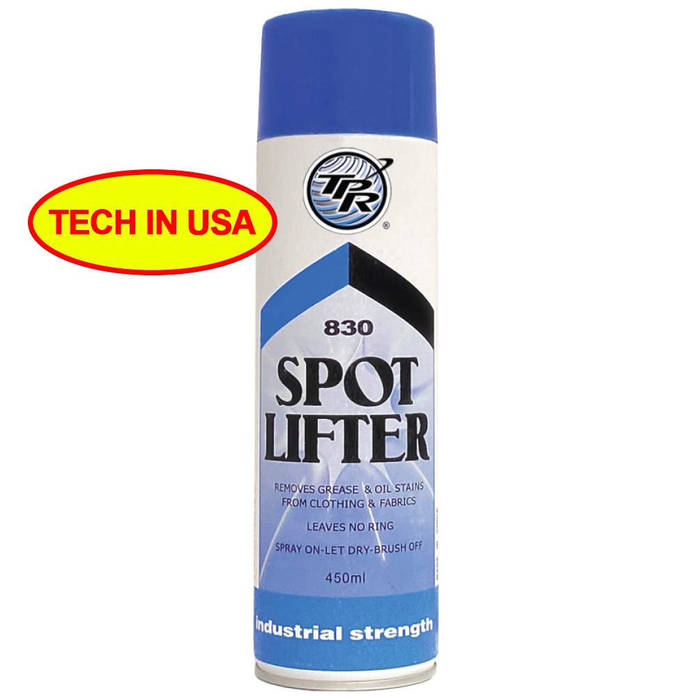 Chai xịt tẩy dầu trên vải TPR Spot Lifter 830 cho ngành may mặc, thêu ...