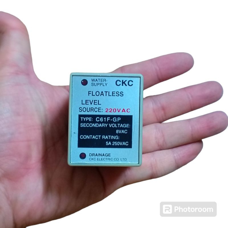 Rơ le báo mức nước FLOATLESS switch CKC C61F-GP kèm đế | Shopee Việt Nam