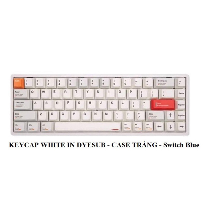 (Kèm Switch L60 Wooting) Bàn phím Everglide AE68 8000hz Rapid trigger ...