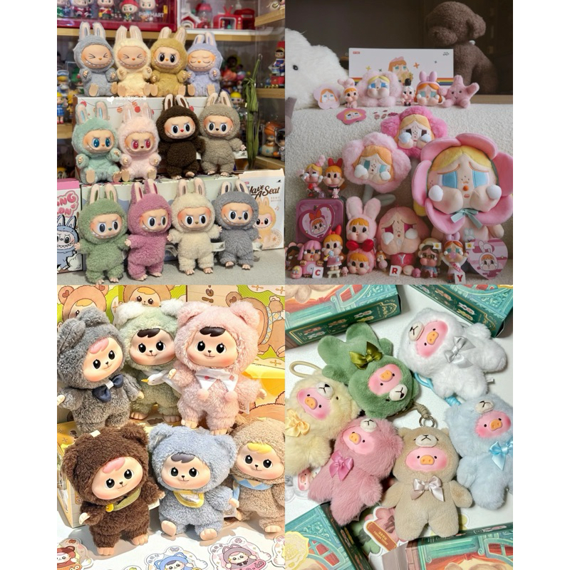 [CHÍNH HÃNG] POPMART móc khóa Labubu V1, V2, Cry Baby, Teddy Lulu ...