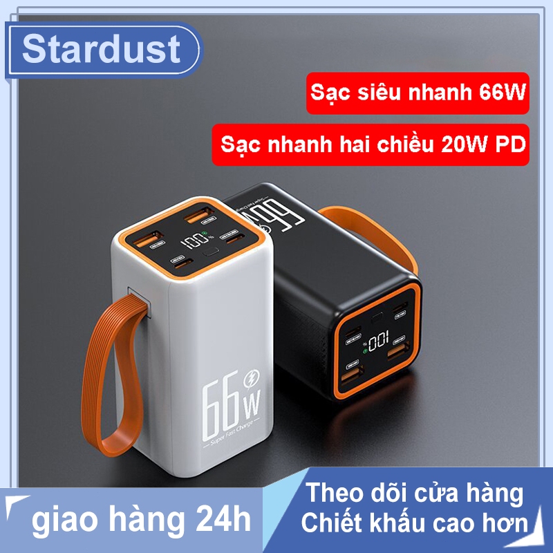 Sạc dự phòng mini mới 66W sạc nhanh 20000 mAh dung lượng pin lớn, thiết kế nhỏ gọn cầm tay ...