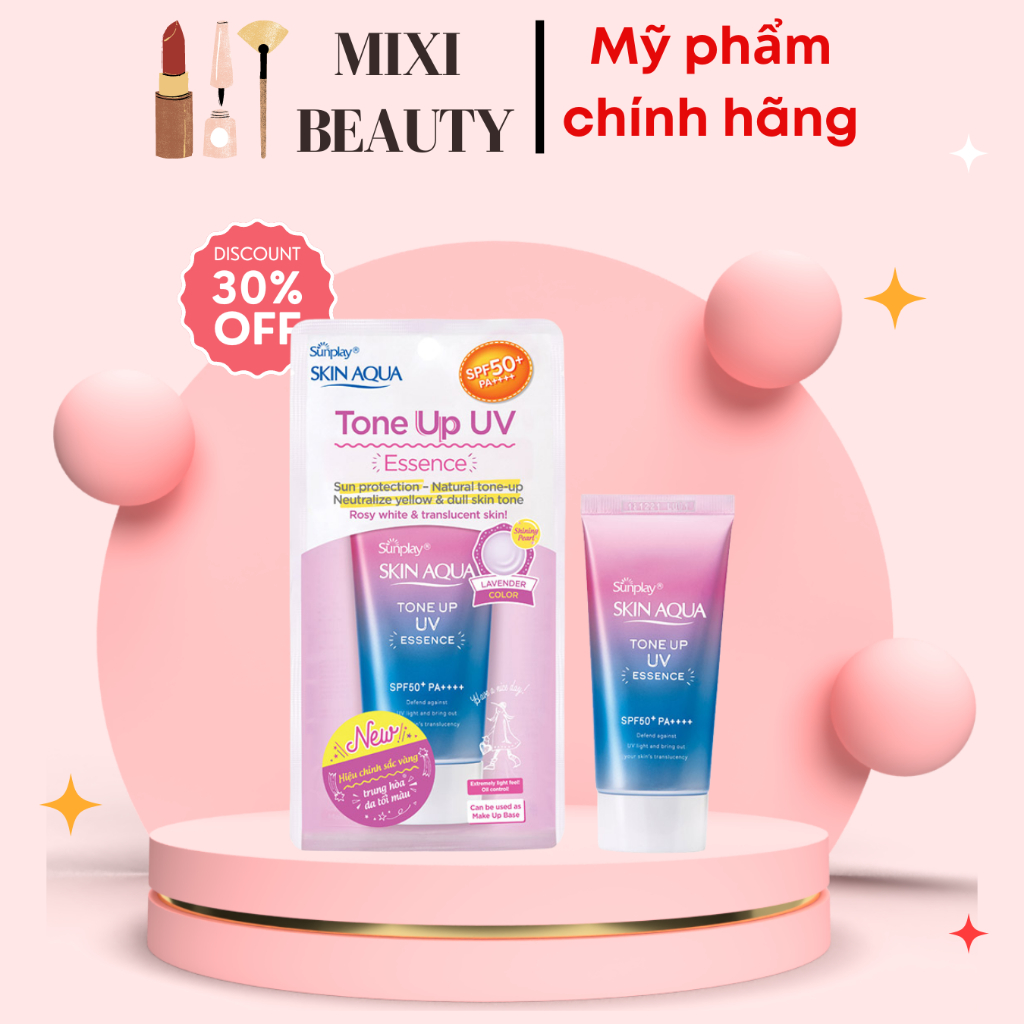 Kem Chống Nắng Skin Aqua Sunplay Skin Aqua Tone Up UV 80g Chính Hãng | Shopee Việt Nam