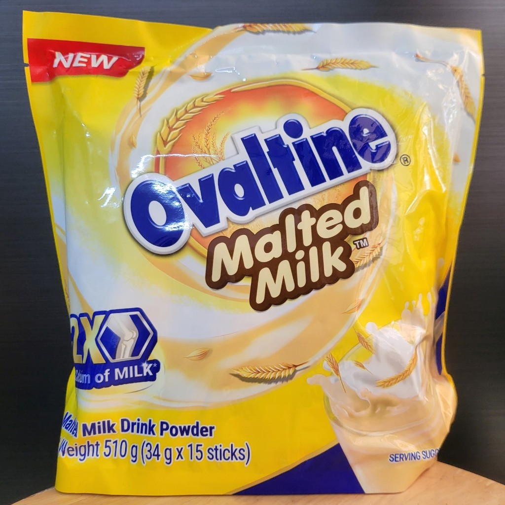OVALTINE - Túi VÀNG 510g / 15 Sticks - BỘT THỨC UỐNG SỮA LÚA MẠCH / THÁI LAN / Malted Milk Drick ...