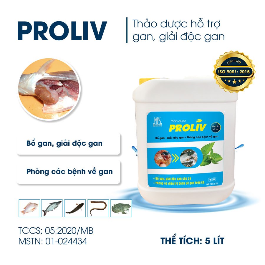 PROLIV - Khỏe gan tốt ruột, tăng tỉ lệ sống cho cá | Shopee Việt Nam