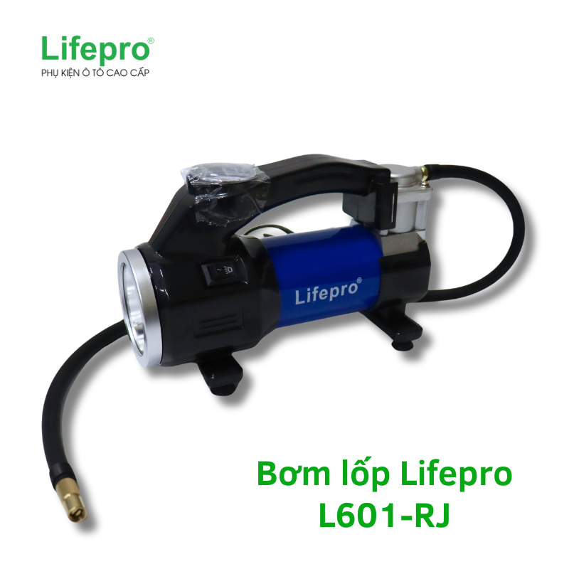Máy bơm lốp ô tô Lifepro L601-RJ | Shopee Việt Nam