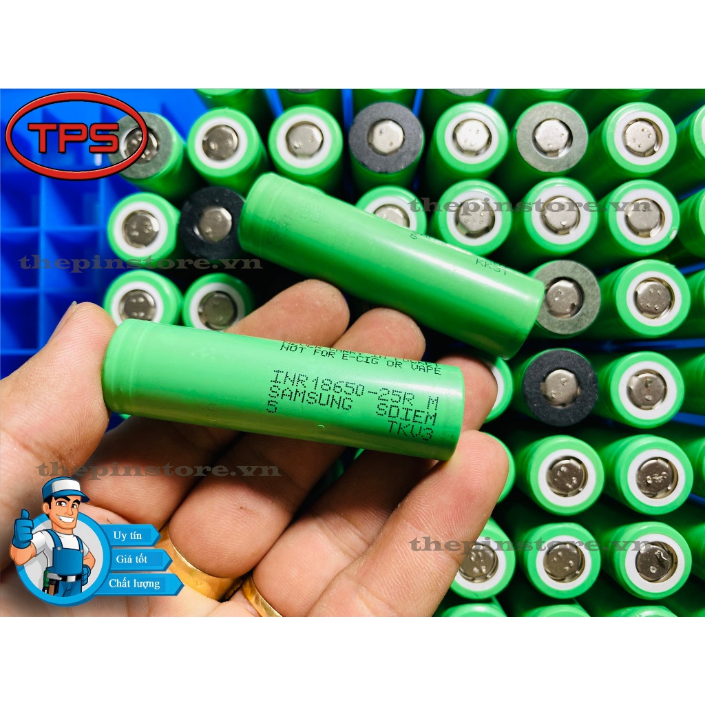 SAMSUNG 25R CHÍNH HÃNG THÁO KHỐI DUNG LƯỢNG 2500 mAh - XẢ 25A LIÊN TỤC ...