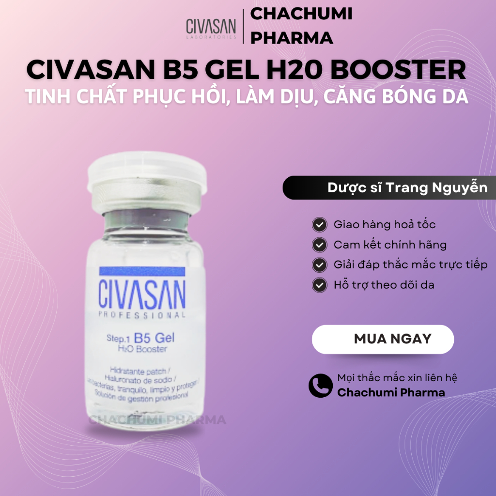Tinh chất B5 Civasan phục hồi da 5ml | Shopee Việt Nam