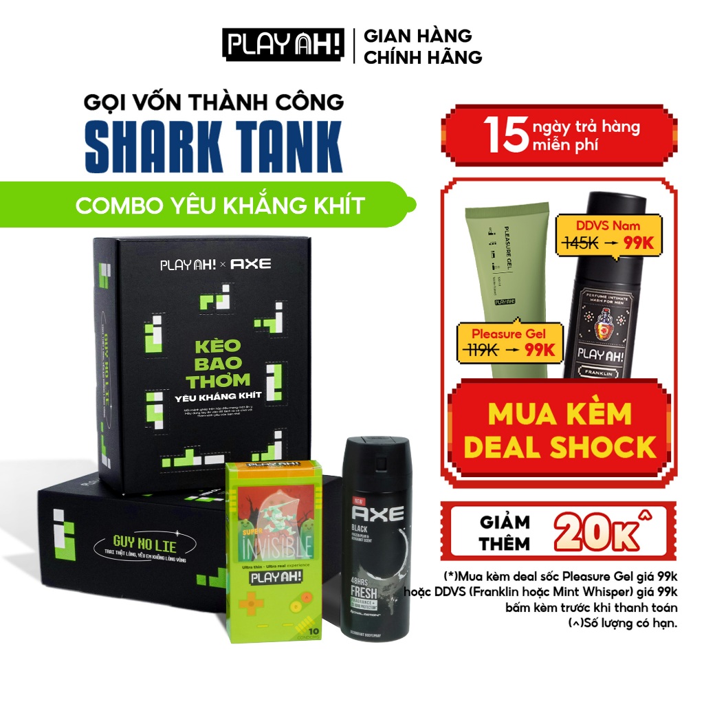 Bao Cao Su PlayAh Super Invisible Siêu Mỏng Hộp 3/10 size 52mm, nhiều ...