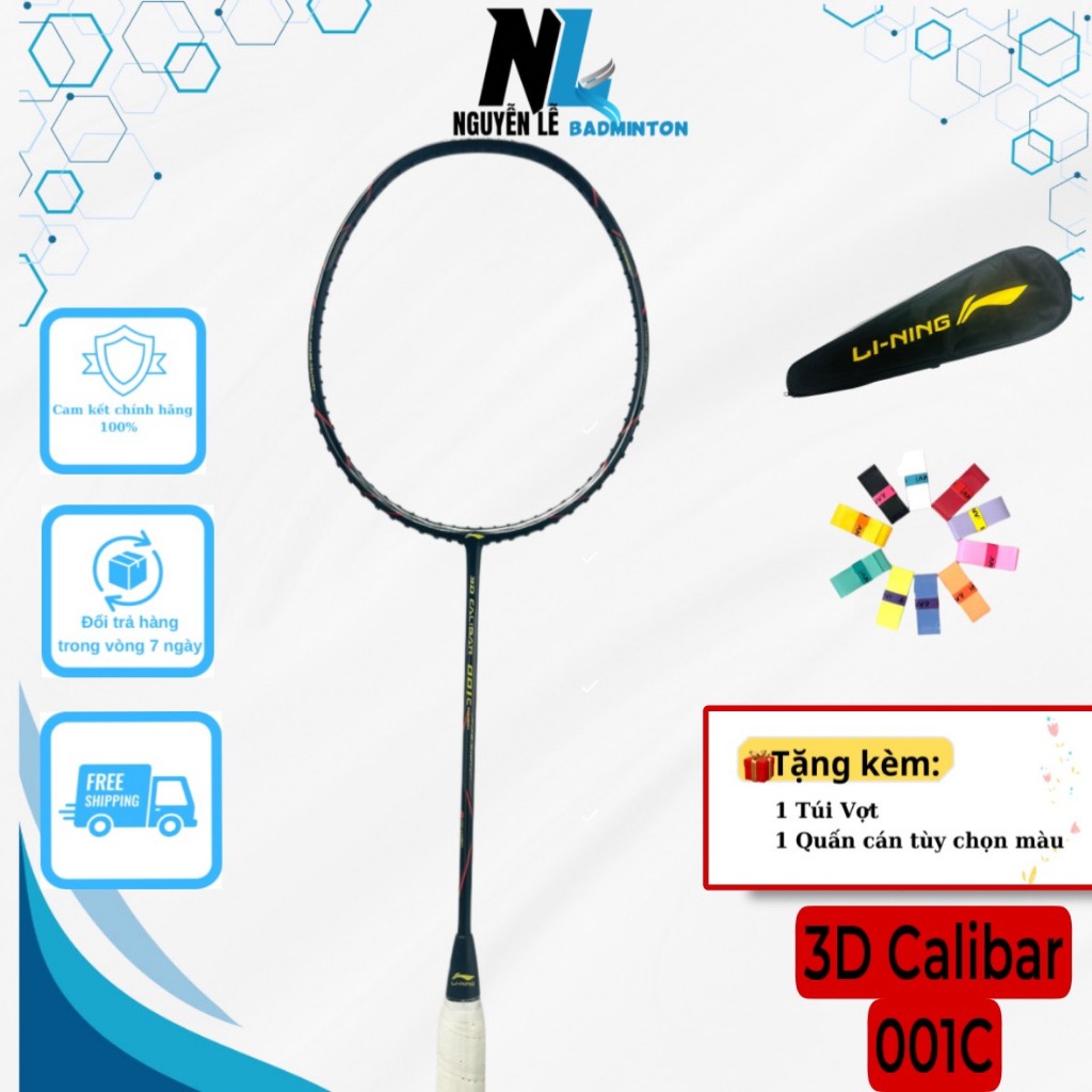 Vợt cầu lông Lining 3d Calibar 001c NỘI ĐỊA Chính hãng | Shopee Việt Nam