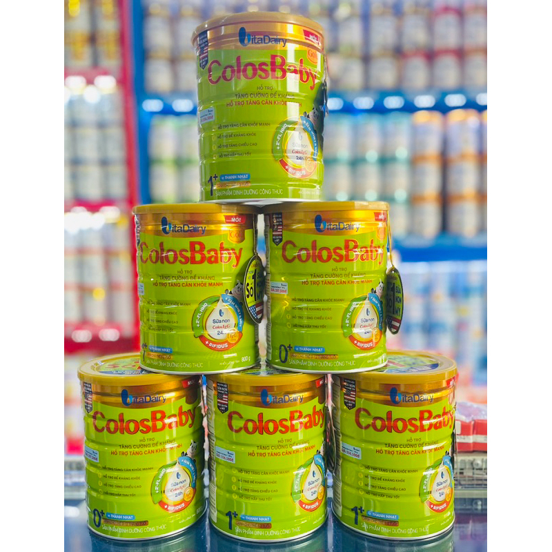 Sữa Bột ColosBaby Gold Vị Thanh Nhạt 0+/1+/2+ (Lon 800g) | Shopee Việt Nam