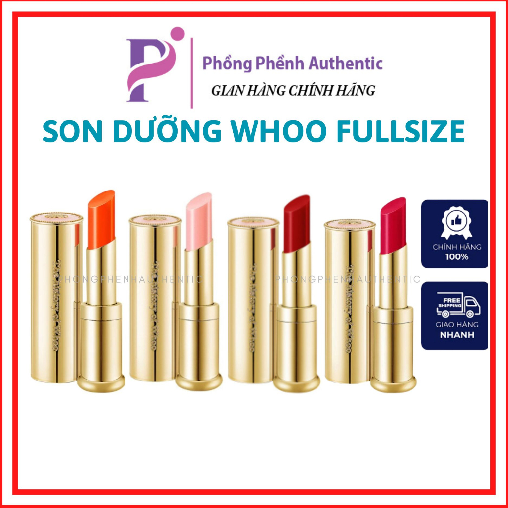 SON DƯỠNG WHOO GLOW LIP BALM FULL SIZE | Shopee Việt Nam