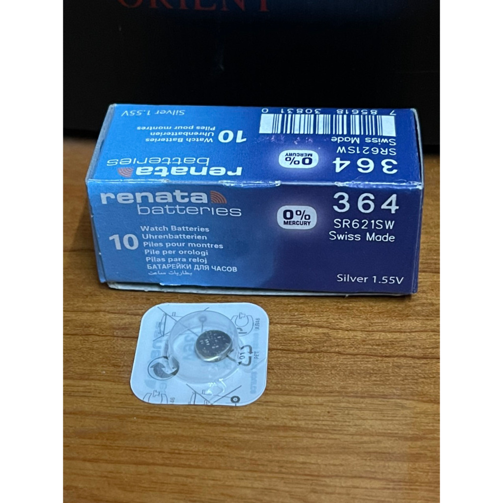 Viên pin đồng hồ Renata 364 SR621SW - Pin Renata 621 - 364 vỉ 1 viên ...