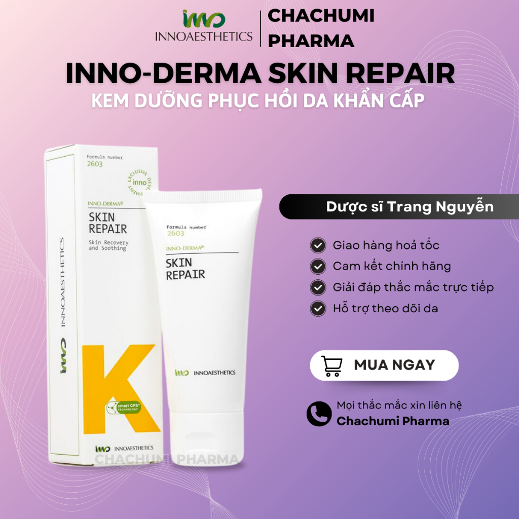 [Móp vỏ] Kem Dưỡng Phục Hồi Da Khẩn Cấp Innoaesthetics Inno Derma Skin ...