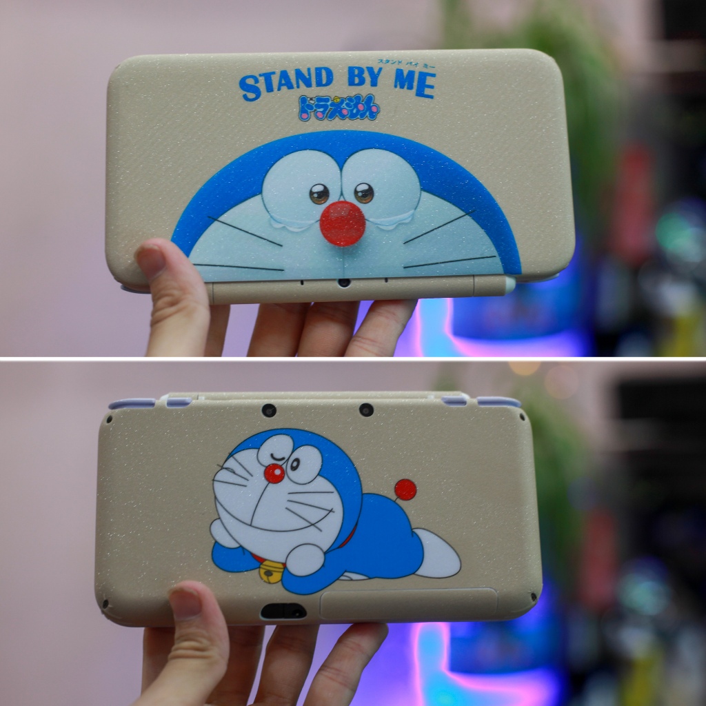 Skin dán Nintendo 2DS, 2DS XL LL, 3Ds, DSi, 3DS XL LL, DS Lite, New 3DS, DSi ... mẫu Doraemon ...
