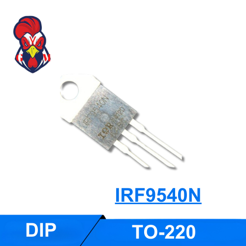 [1 Con] Mosfet P-Chanel Kênh P IRF9540N IRF9540 100V 23A TO-220 (Loại ...