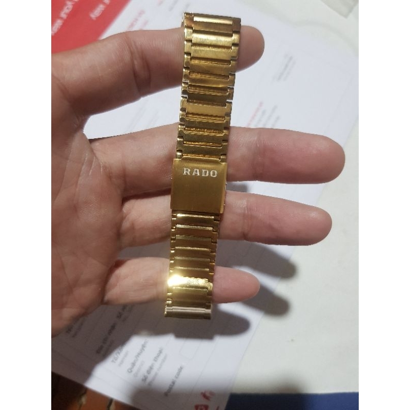 dây đồng hồ kim loại RADO đúc đặc mạ vàng đầu 19 | Shopee Việt Nam