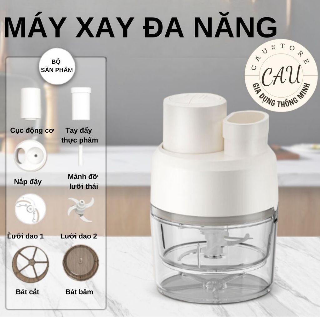 Máy xay thịt đa năng&thái rau củ quả siêu tốc - máy xay thái thực phẩm ...