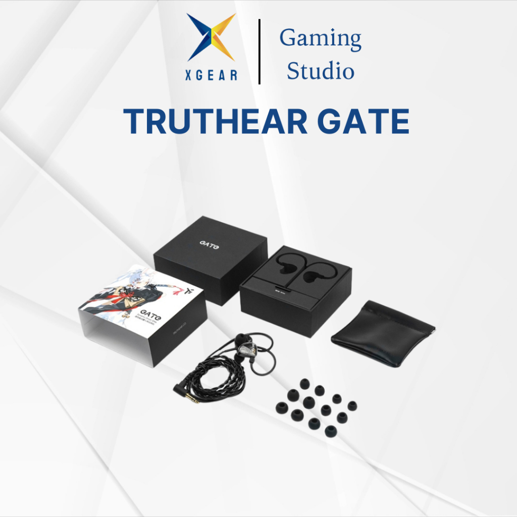 Tai nghe In Ear Hifi Truthear Gate Có Mic - Tặng kèm túi da | Shopee ...