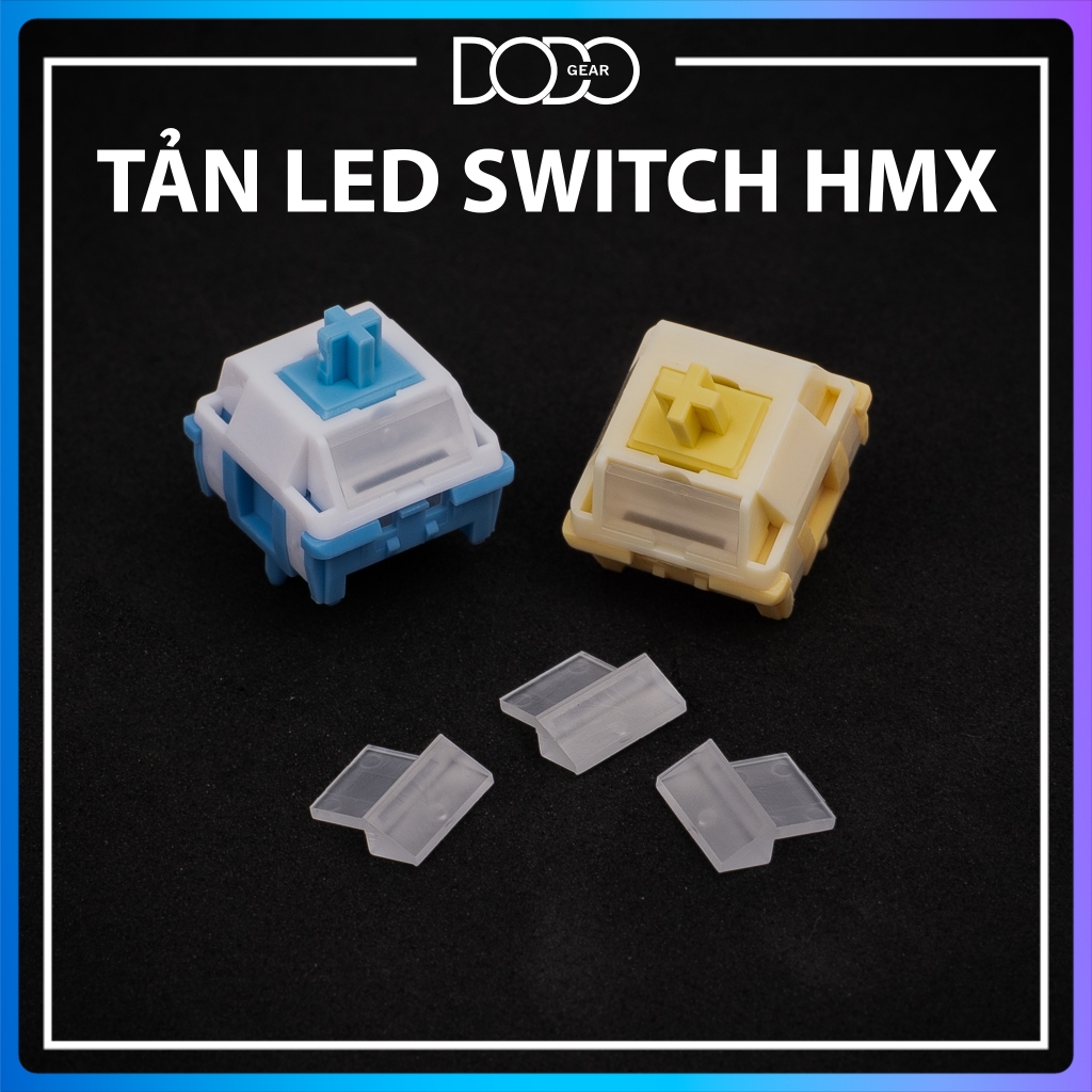 10 miếng tản led dẫn ánh sáng LED cho công tắc bàn phím switch HMX bàn phím cơ tản led switch ...