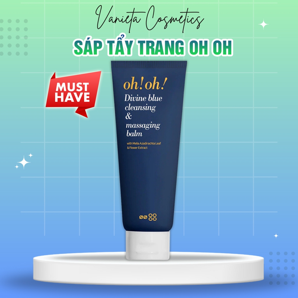 Sáp Tẩy Trang Oh Oh Làm Sạch Sâu, Trẻ Hóa Da Divine Blue Cleansing ...