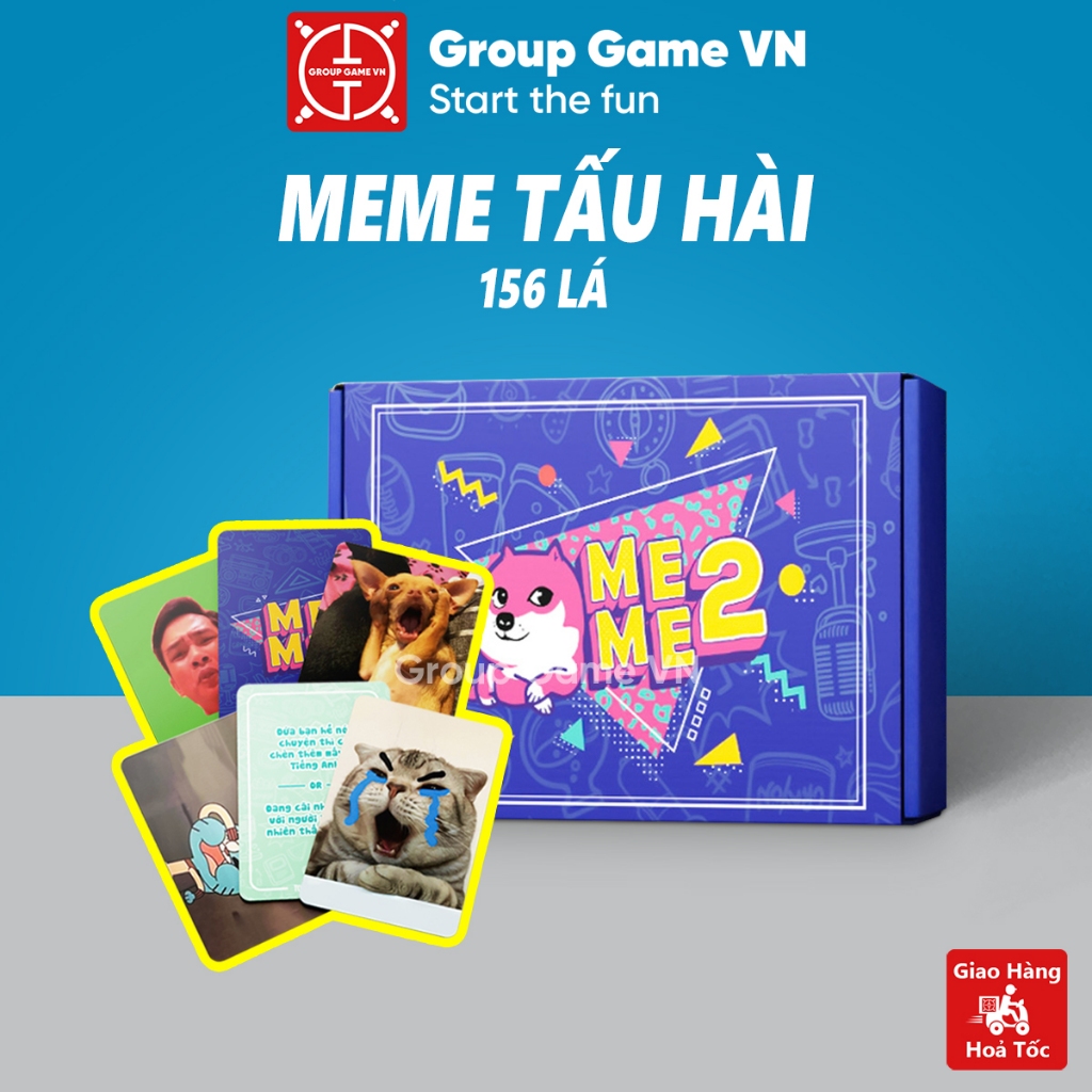 Bộ bài MEME 2 Phiên Bản HỌC ĐƯỜNG vui vẻ lầy lội chơi cùng bạn bè, Mêm ...