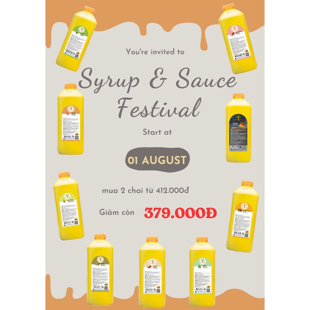 Siro Maulin Vải - Maulin Litchi Syrup 2.5kg | Shopee Việt Nam