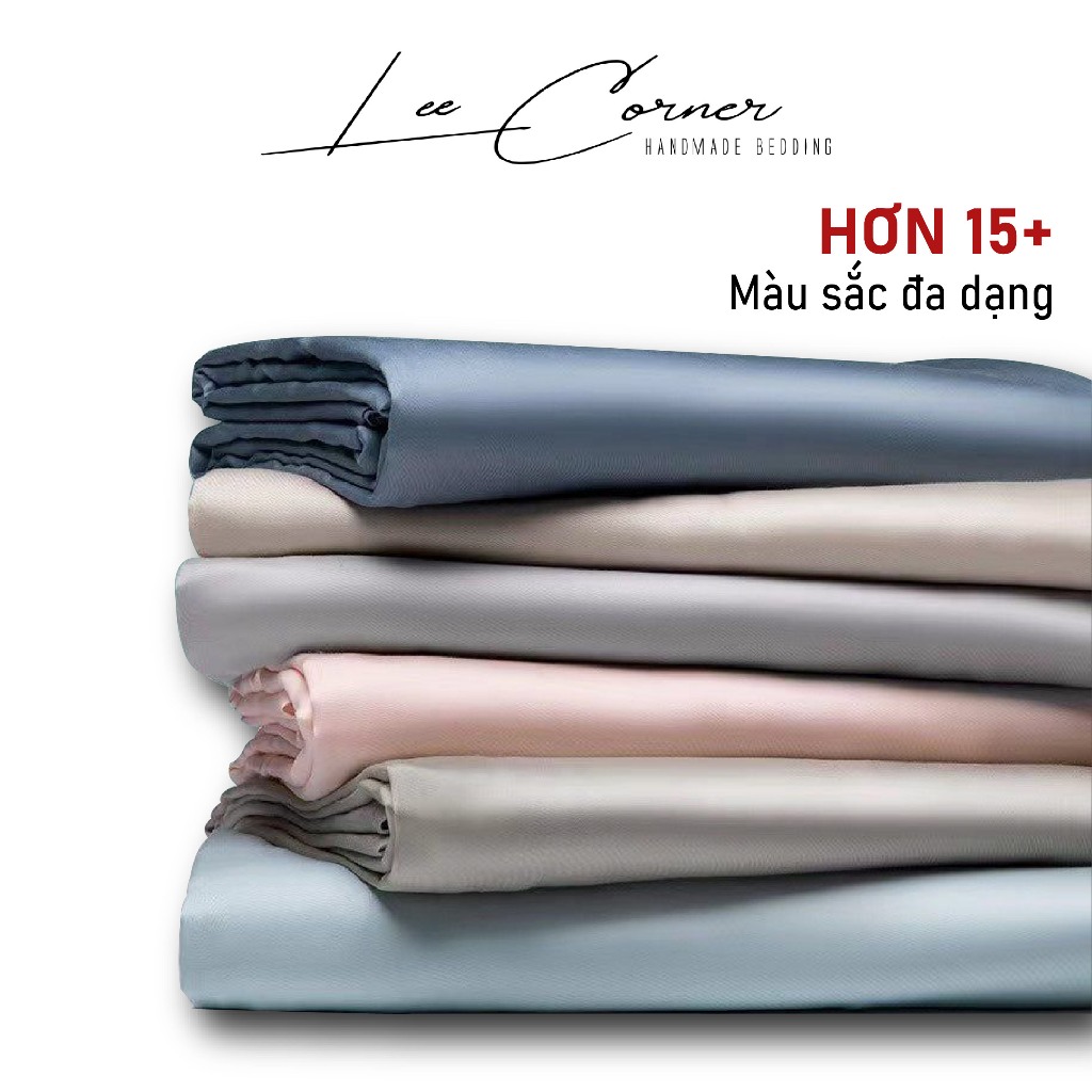 Vỏ Gối Nằm Lụa Tencel 60s Cao Cấp LEE CORNER, áo gối không khóa kéo 35x50 40x60 45x65 48x74 ...