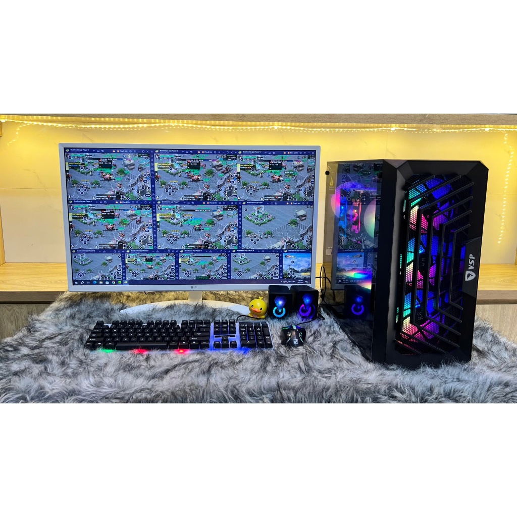 PC Gaming + Đồ Hoạ - Giả lập . DUAL XEON E5-2696v3 (2CPU) RAM 128GB SSD ...