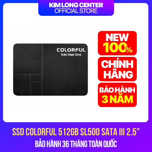 Ổ cứng SSD Colorful 512GB SL500 Sata III 2.5" - Networkhub Phân Phối ...