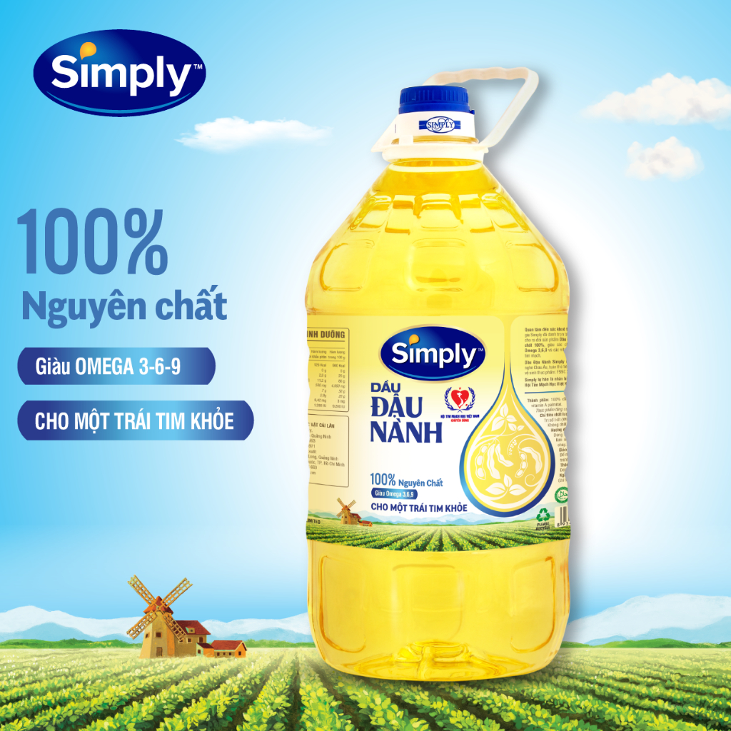 Dầu Đậu Nành Simply 5L | Shopee Việt Nam