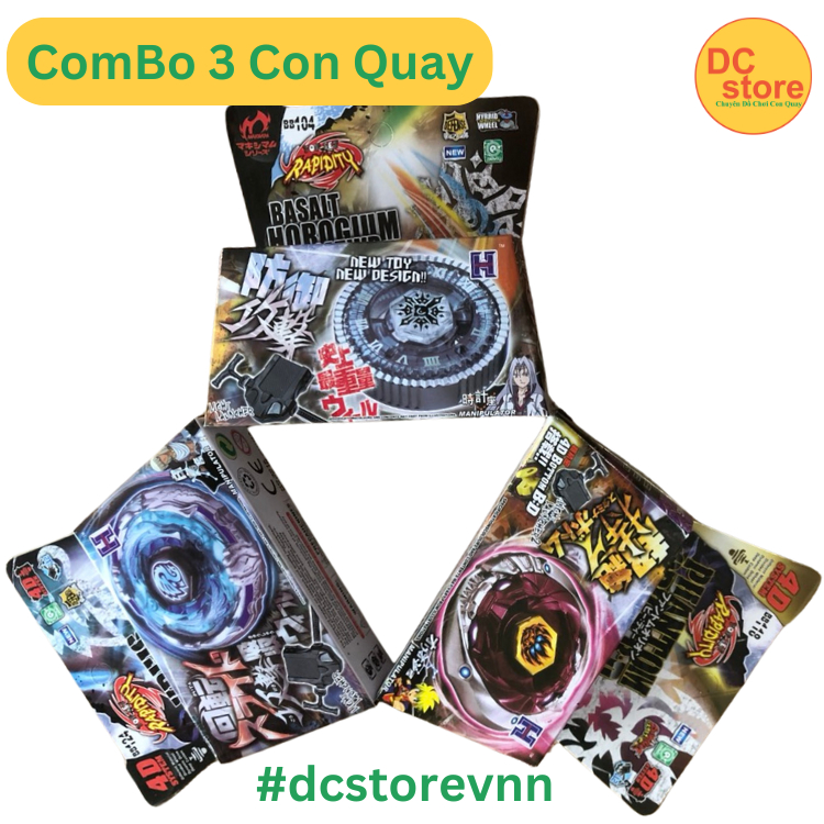 Combo 3 Con Quay Ba Mắt, Thiên Nga Và Trùm Thời Gian cực Mạnh cho Bộ ...