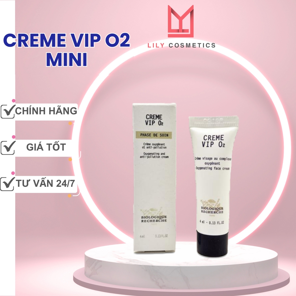 [Công ty | Creme Vip O2 Mini] Kem Dưỡng Thanh Lọc, Làm Sáng và Căng ...