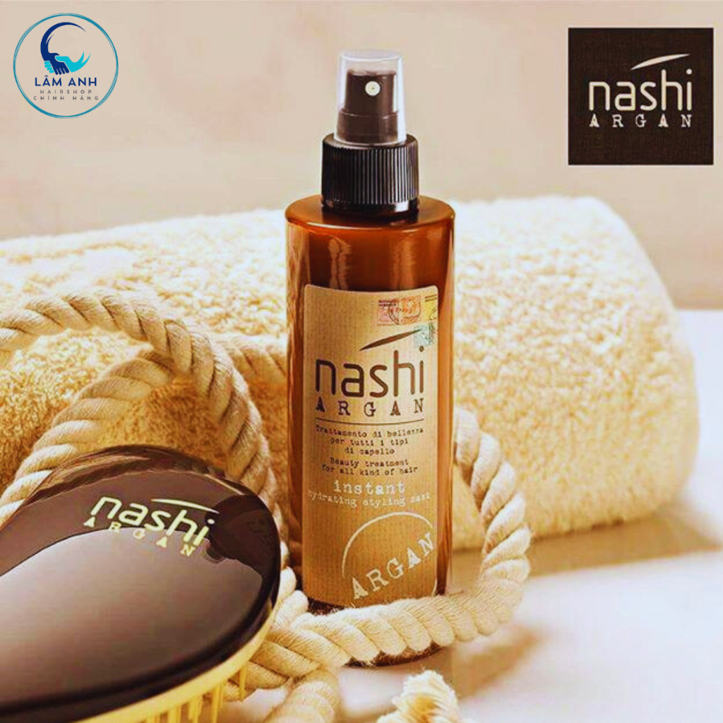 Xịt Xả Khô Nashi Argan Instant Mask Styling Xịt Dưỡng Mềm, Phục Hồi ...