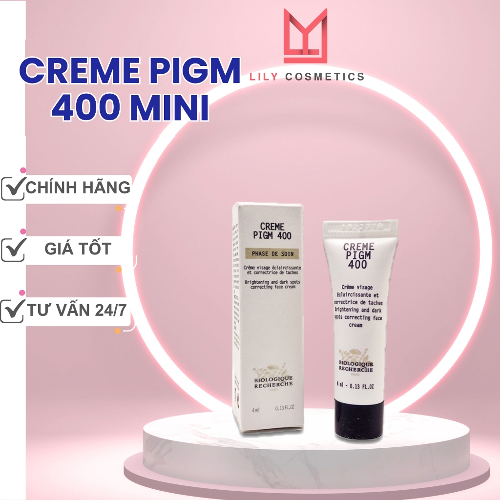 [Công ty | Creme Pigm Mini] Kem dưỡng Creme Pigm 400 4ml Giảm Nám Sáng ...