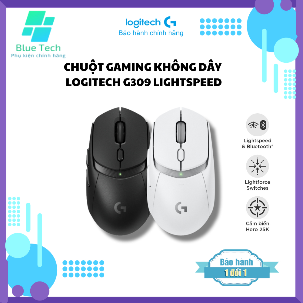 Chuột gaming không dây Logitech G309 LIGHTSPEED - Switch LIGHTFORCE ...