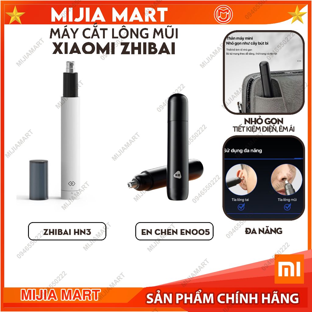 Máy tỉa lông mũi Xiaomi HN3 - Máy cắt lông mũi Zhibai Mijiamart ...