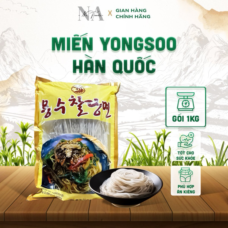 MIẾN KHOAI LANG HÀN QUỐC 1KG - MIẾN YONGSOO | Shopee Việt Nam