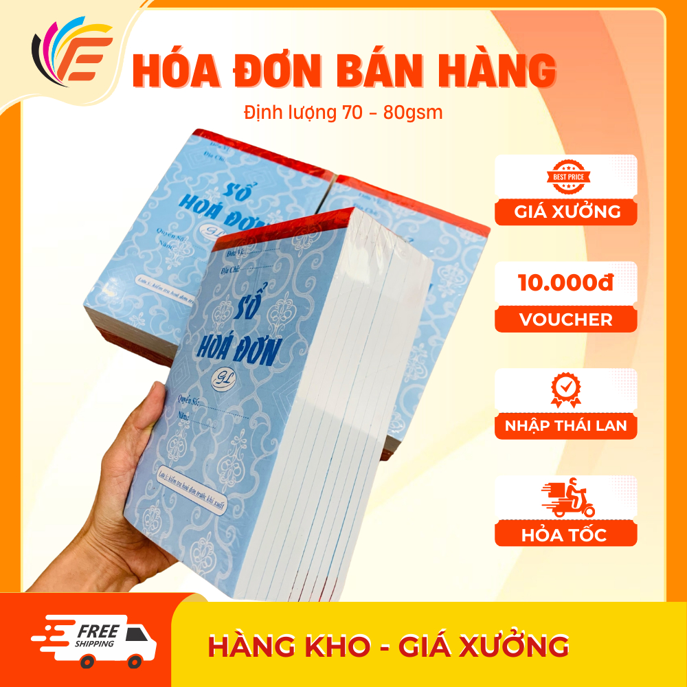 Hóa Đơn Bán Lẻ 1 Liên Hoặc 2 Liên Sổ Hóa Đơn Bán Hàng Có In Theo Yêu ...