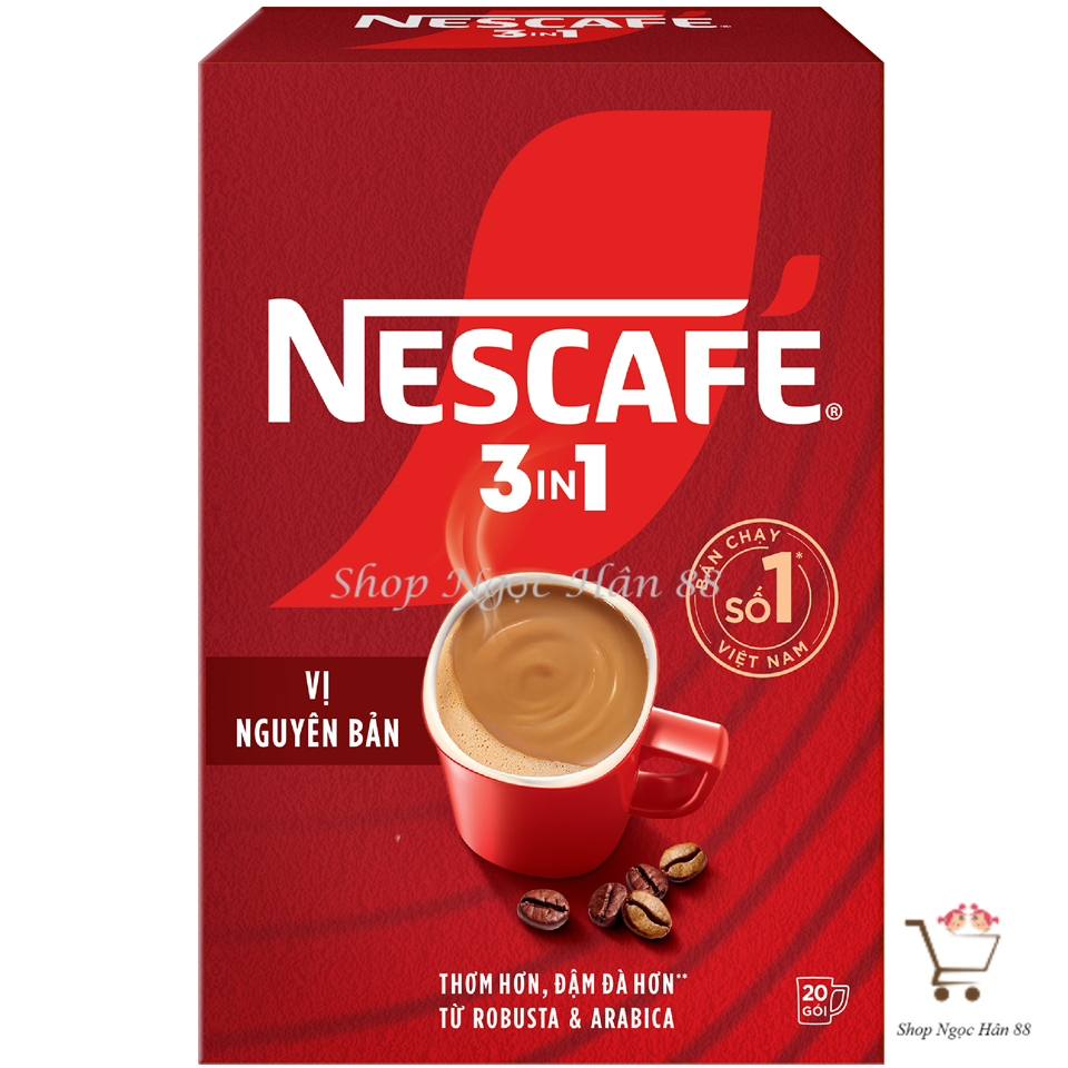 Cà Phê Nescafe 3in1 Hộp 18 gói x16gr | Shopee Việt Nam