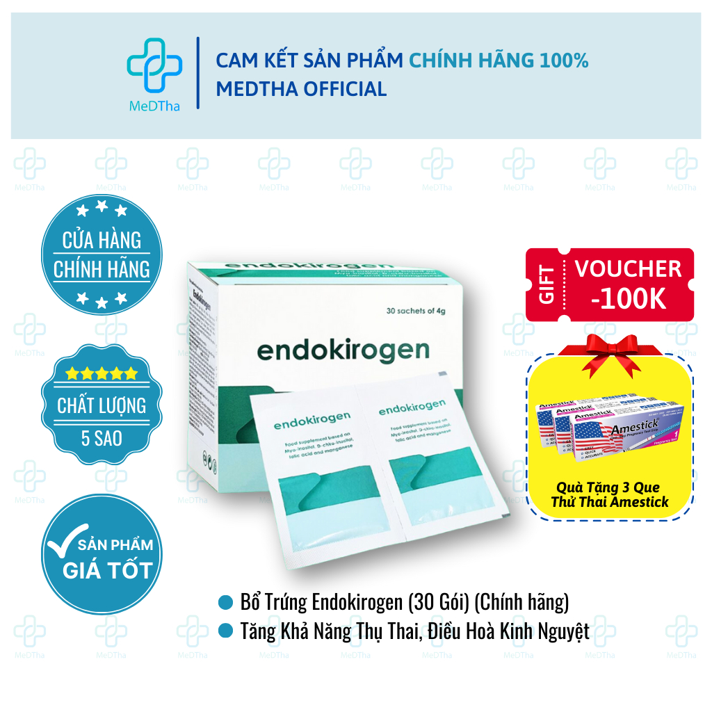 Bổ Trứng Endokirogen - Buồng Trứng Đa Nang, Tăng Khả Năng Thụ Thai ...