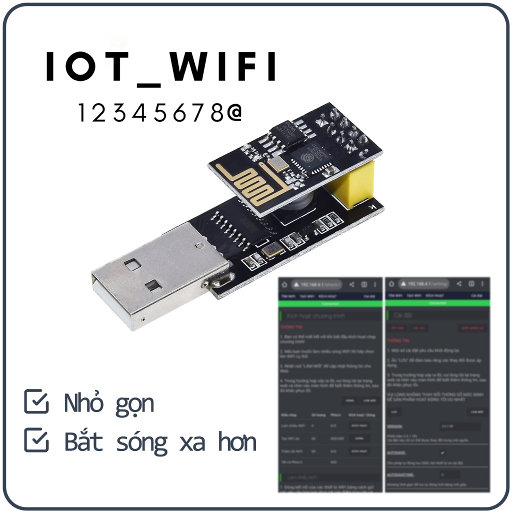 Module Wifi ESP8266 UART ESP-01S Ai-Thinker 2.4Ghz | Shopee Việt Nam