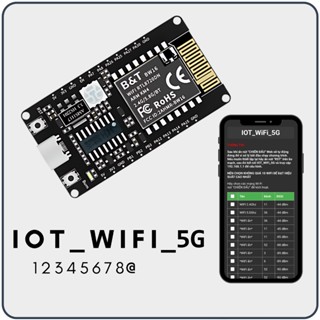 Module Wifi RTL8720DN BW16 Kit Ai-Thinker 2.4Ghz và 5.0Ghz | Shopee ...