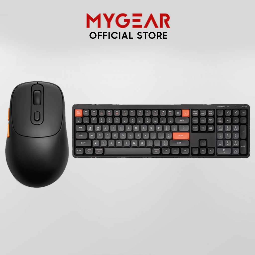 Combo Phím Chuột Văn Phòng Không Dây - Hyperwork Silentkey Silentkey ...