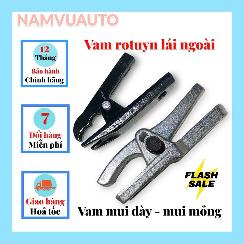 Vam rotuyn lái ngoài, cảo rotuyn kiểu nằm kích thước 19-20mm | Shopee ...