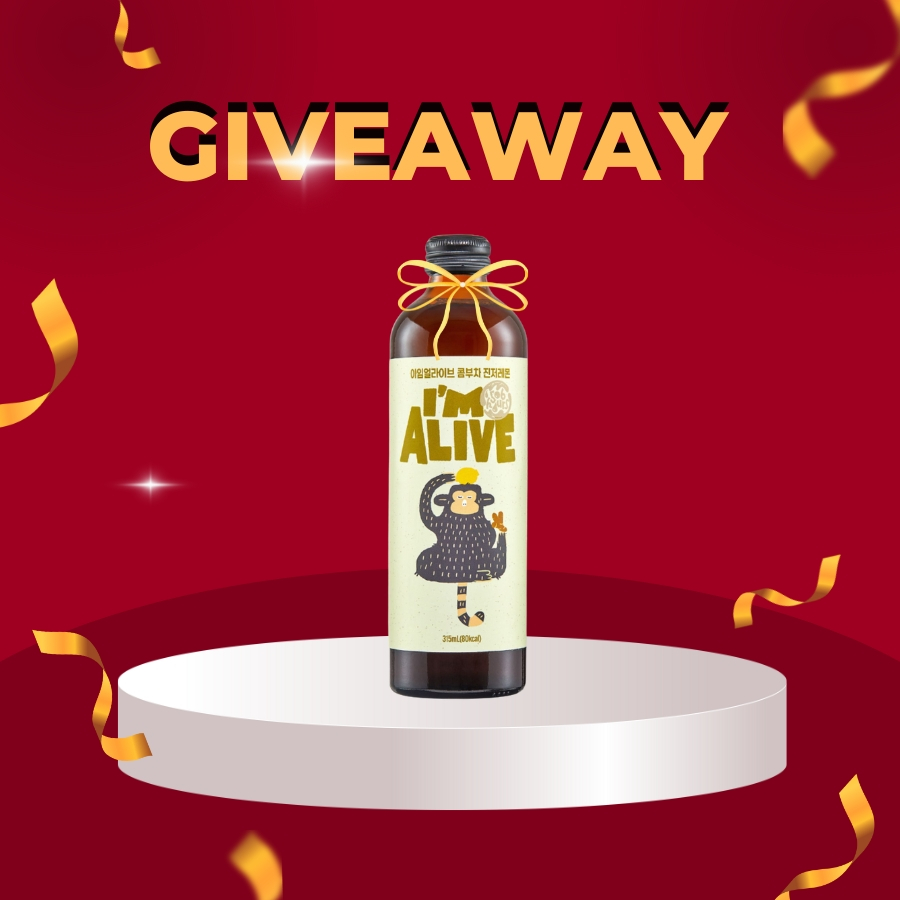[HÀNG CẬN DATE] Trà lên men I’m Alive Kombucha vị Chanh Gừng 315ml ...