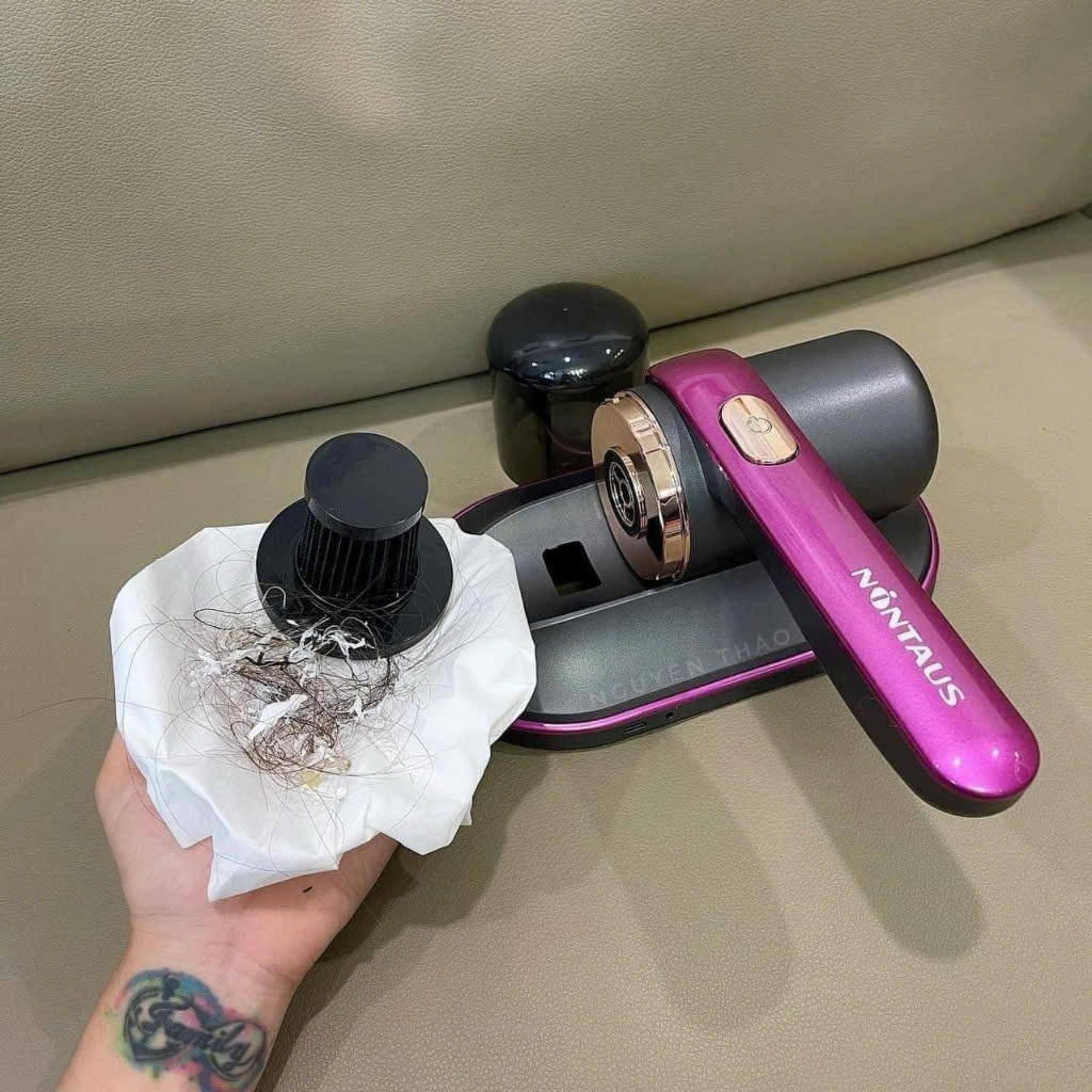 Máy Hút Bụi Giường Nệm Sofa, Máy Hút Bụi NONTAUS Cầm Tay Có Tia Cực Tím ...